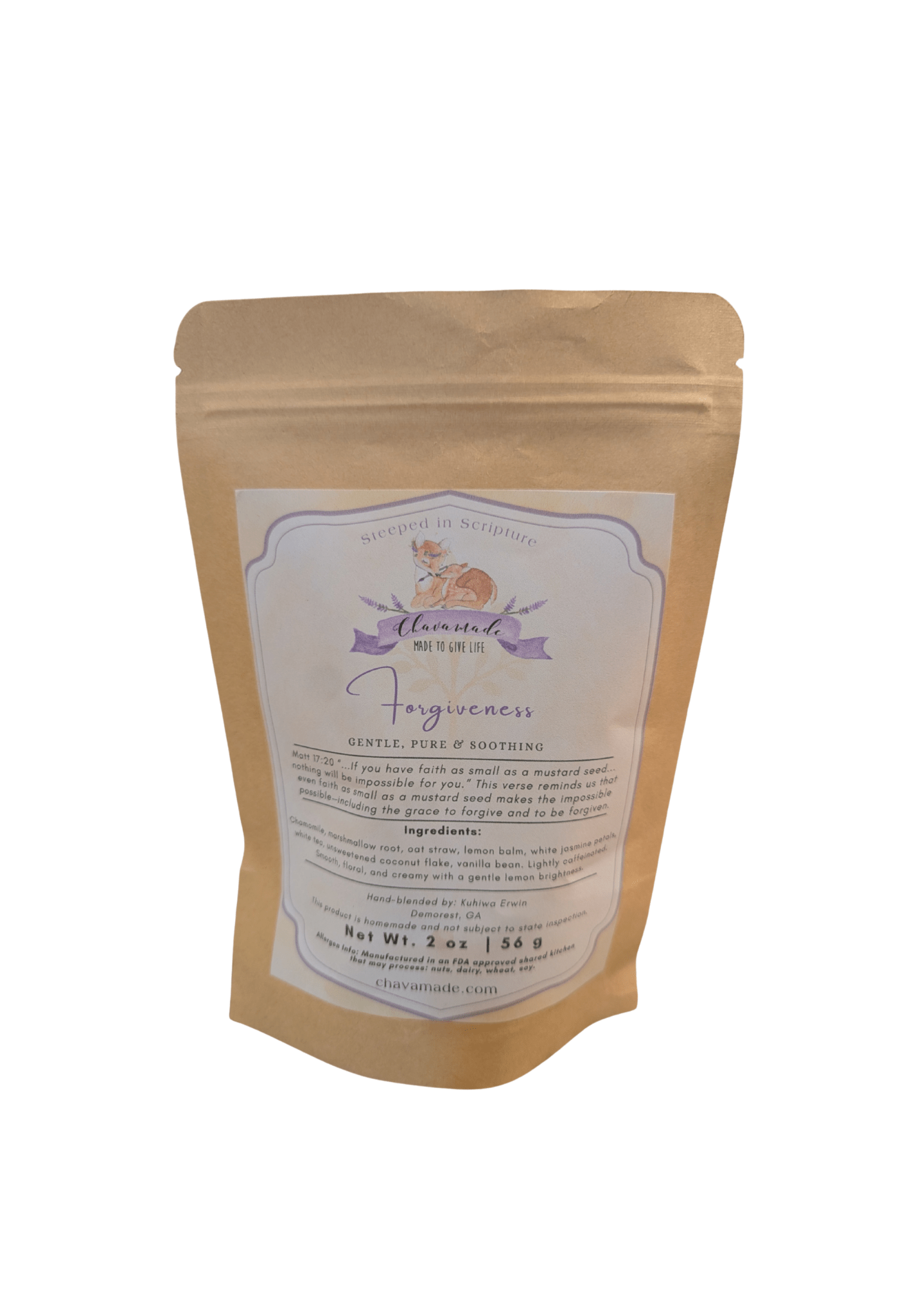 "Forgiveness" Tea Blend (VIP) – Chavamade