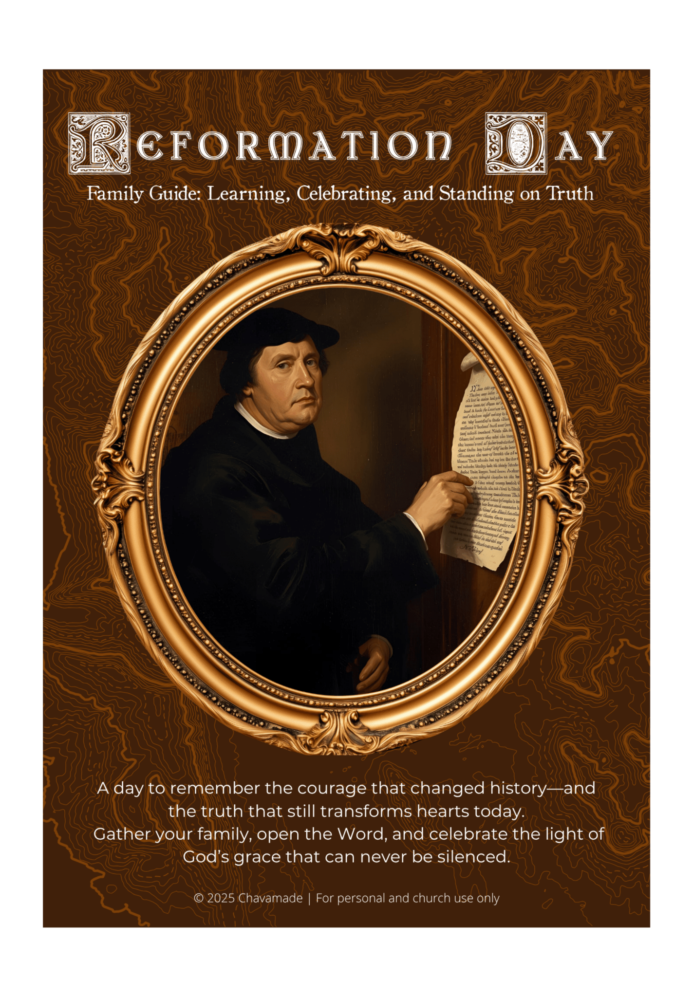 Reformation Day Family Guide – Chavamade